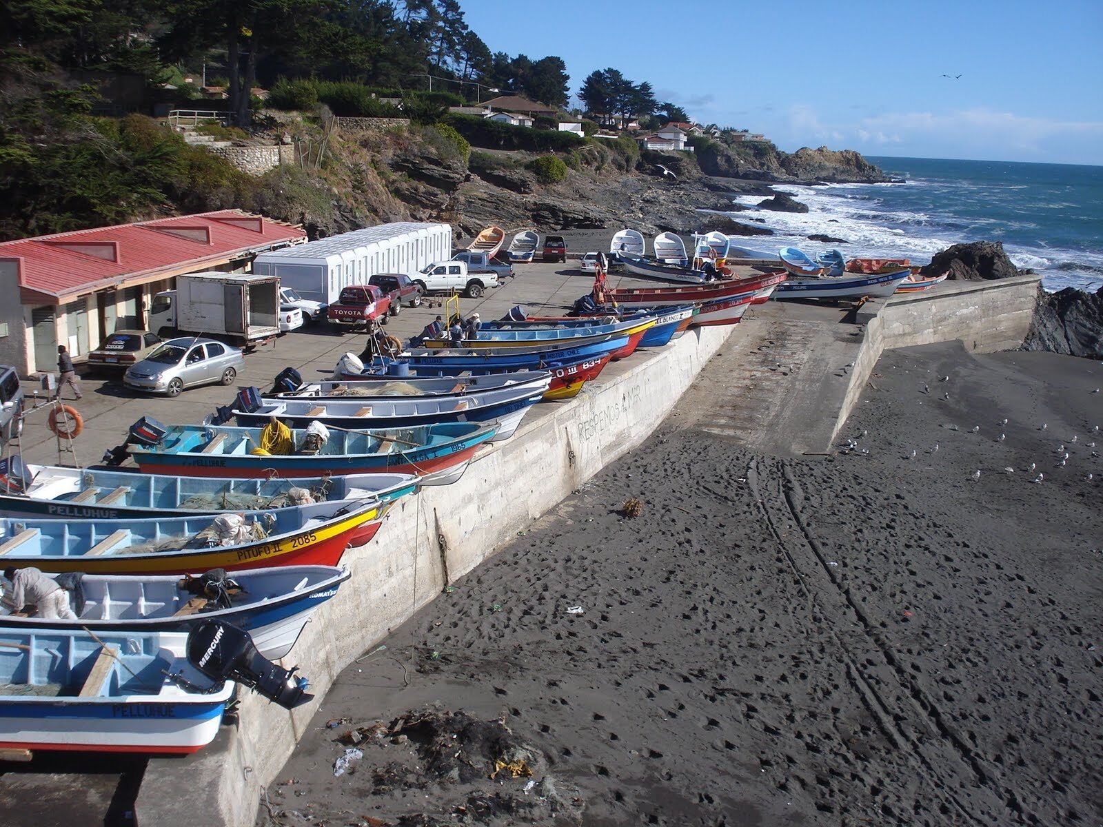 Espigón en Pelluhue: Comunidad exige seguridad, participación efectiva ...